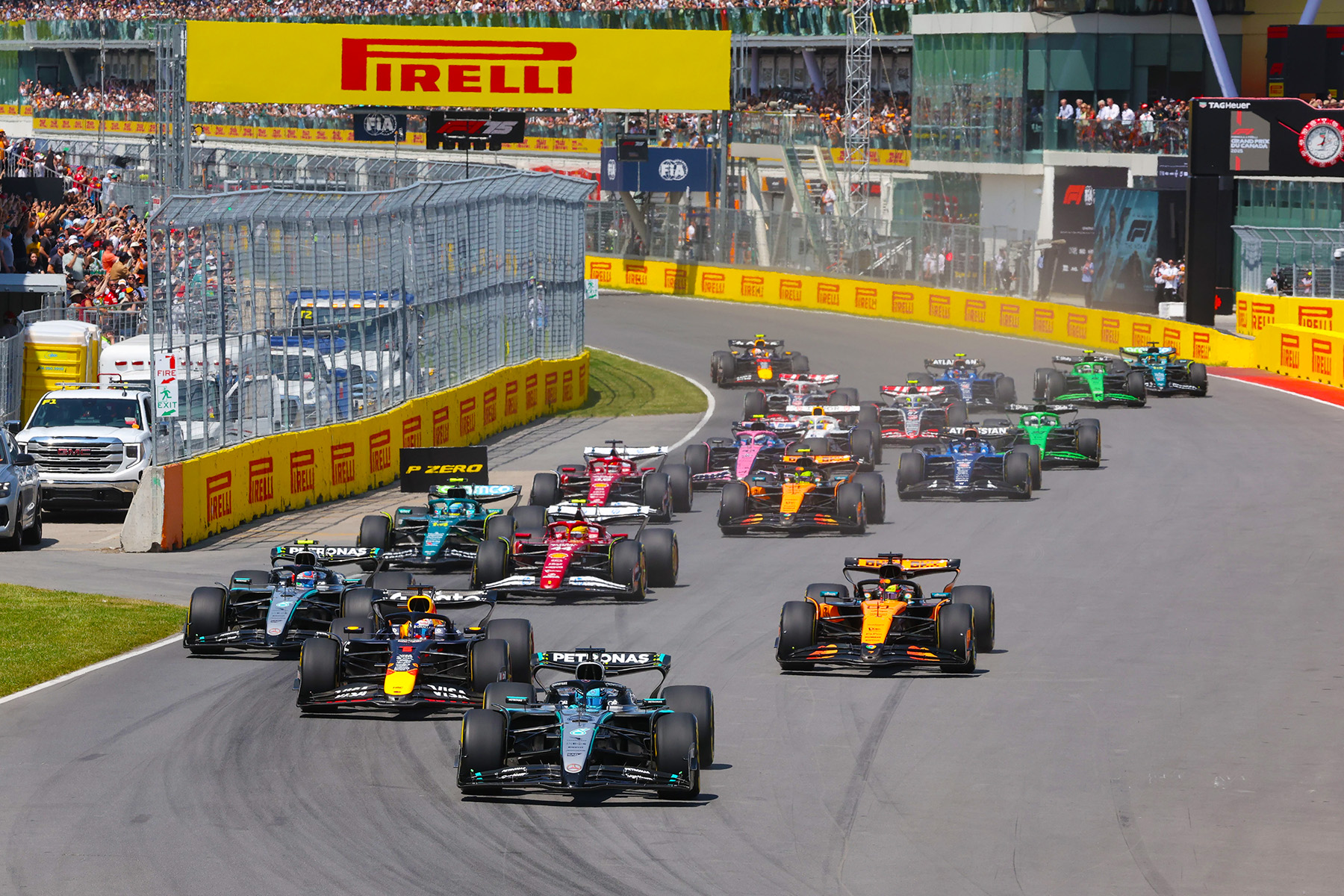Mercedes var stjernen i Montreal - Formel 1 i Canada 2025